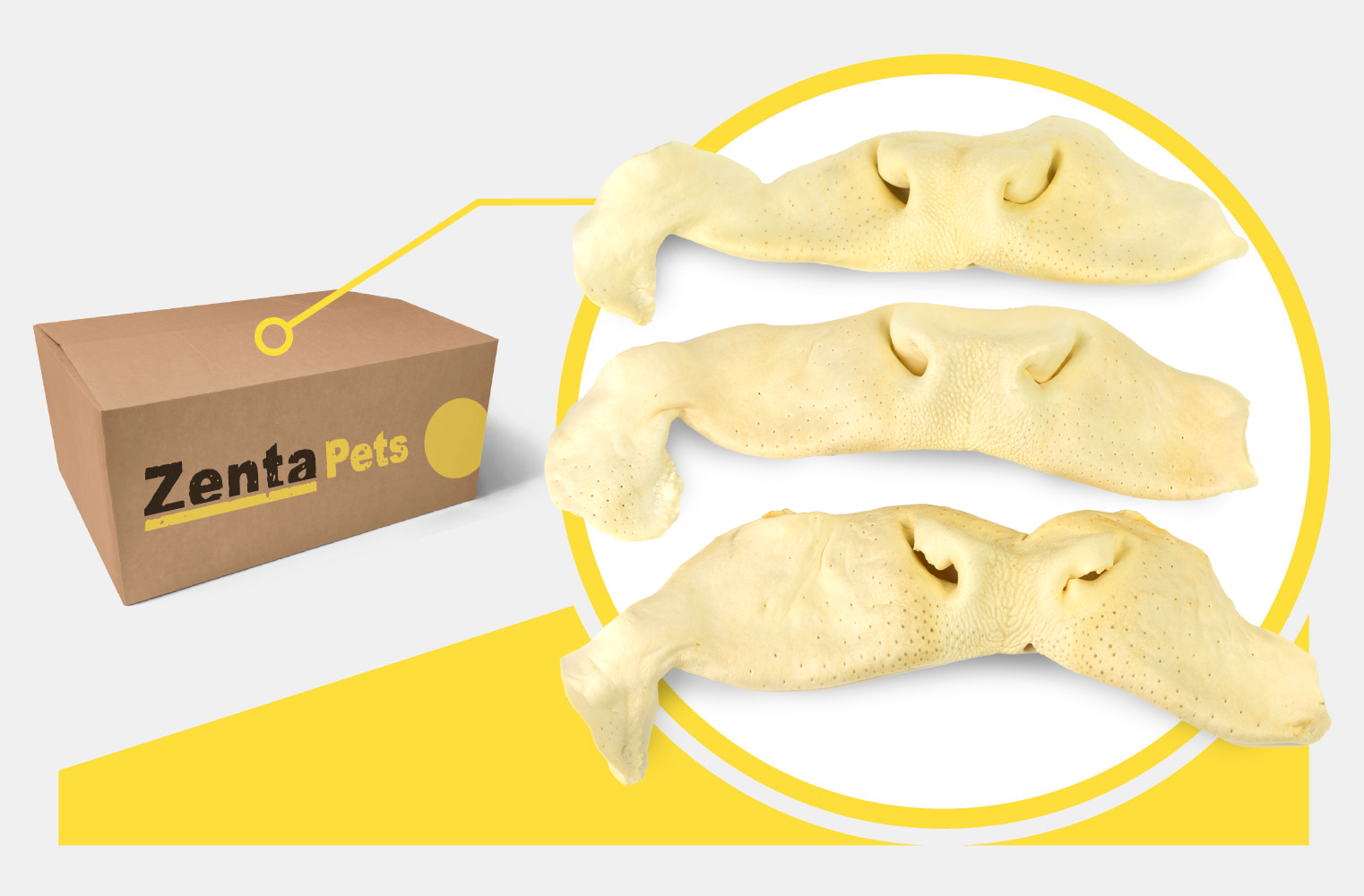 Beef Snout Chews for Dogs | Beef Cow Noses