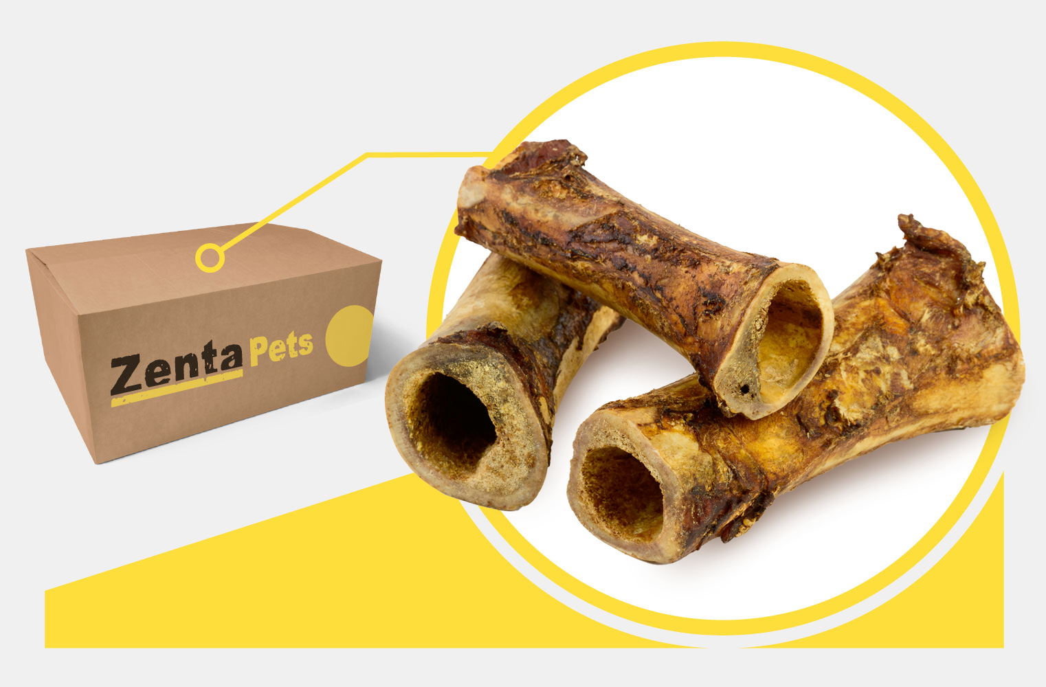 Beef Femur 6" - Bulk Box