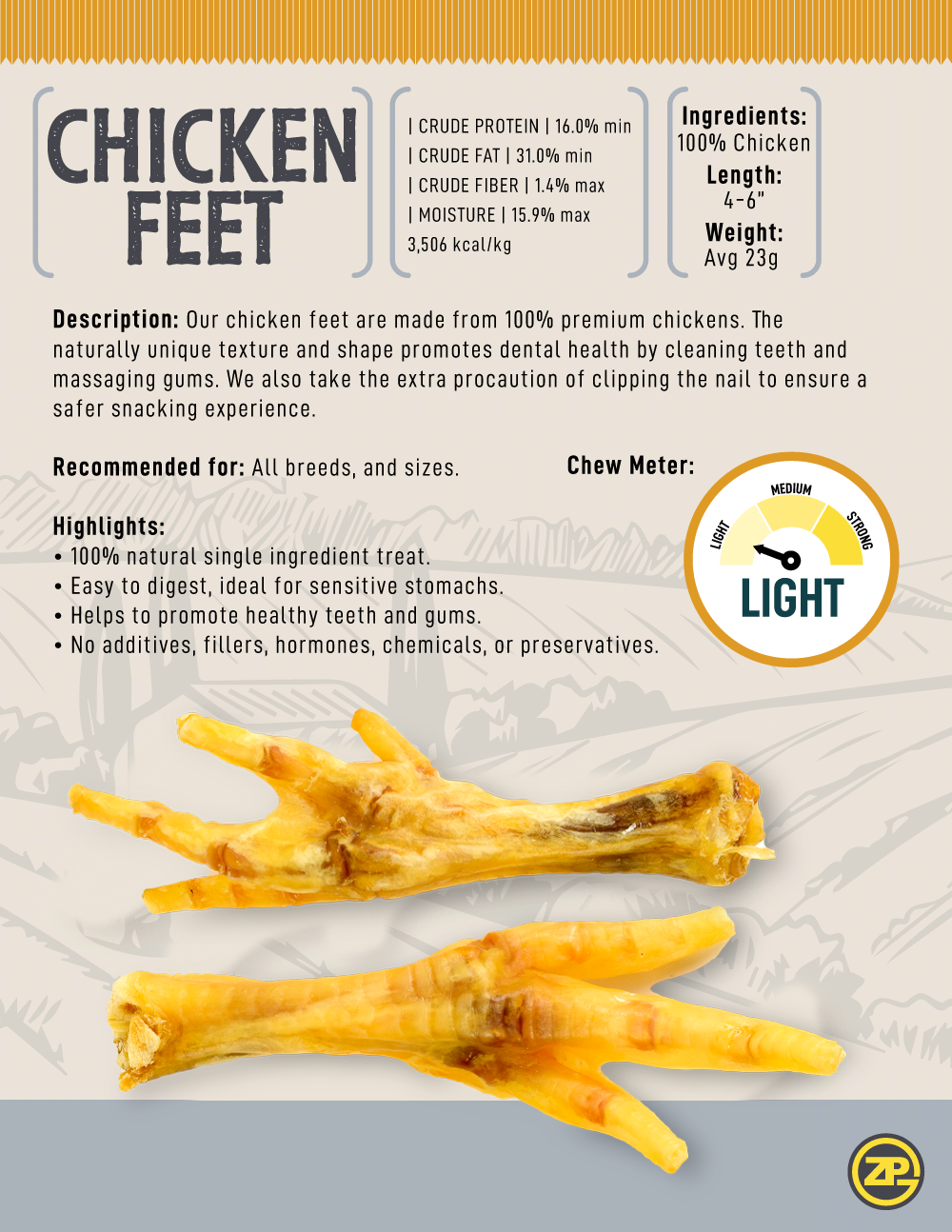 Chicken Feet - Bulk Box