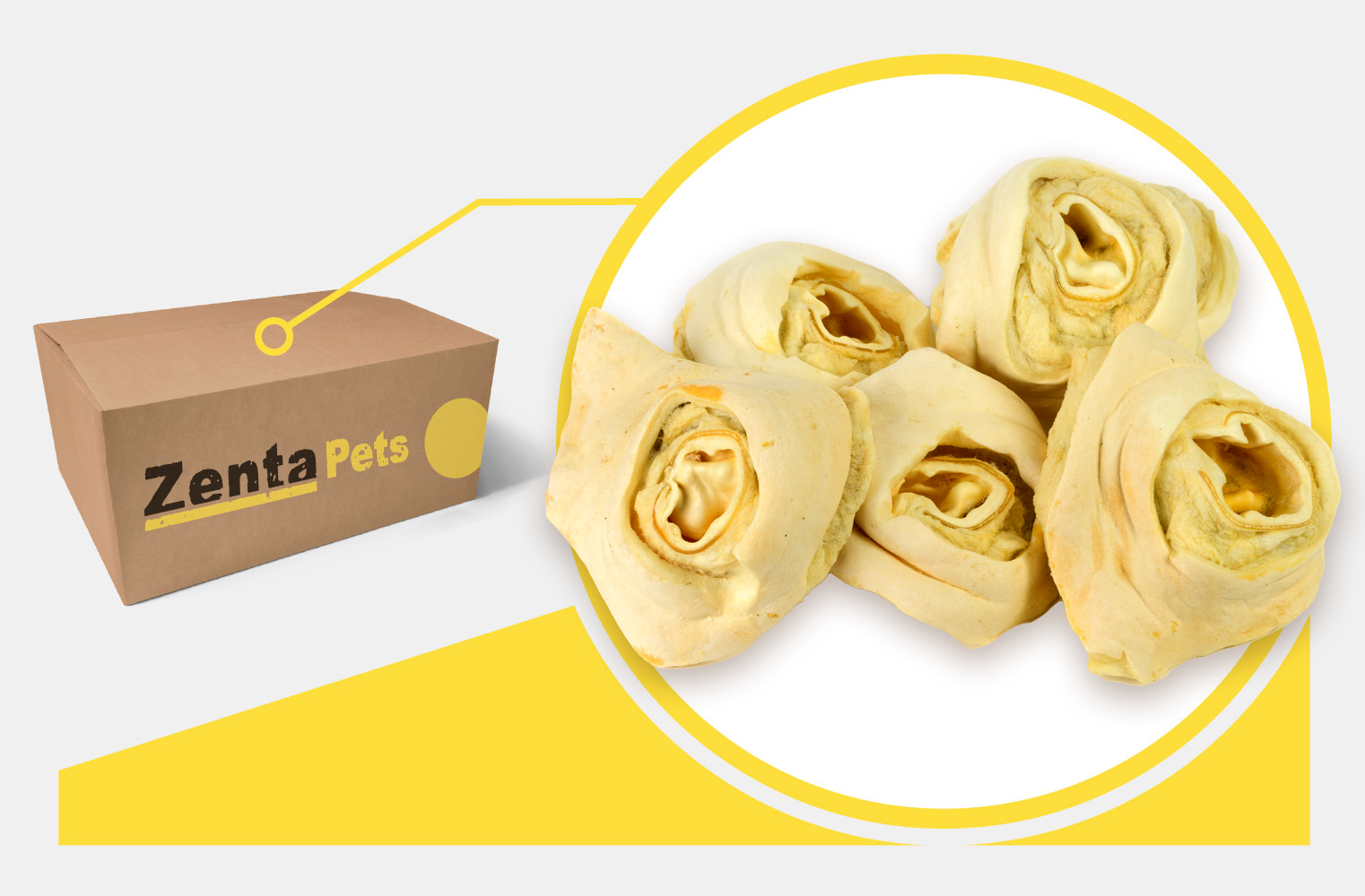 Cow Ear Bases - Bulk Box