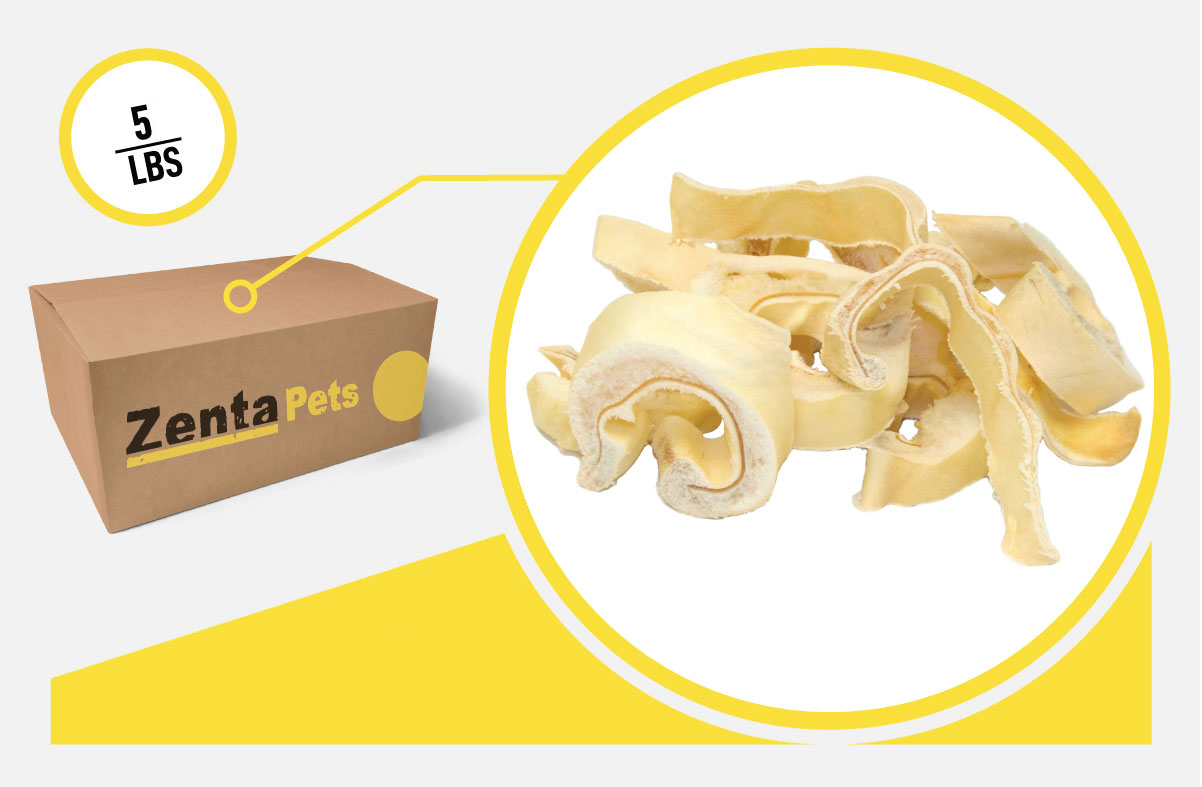 Cow Ear Chips - Bulk Box