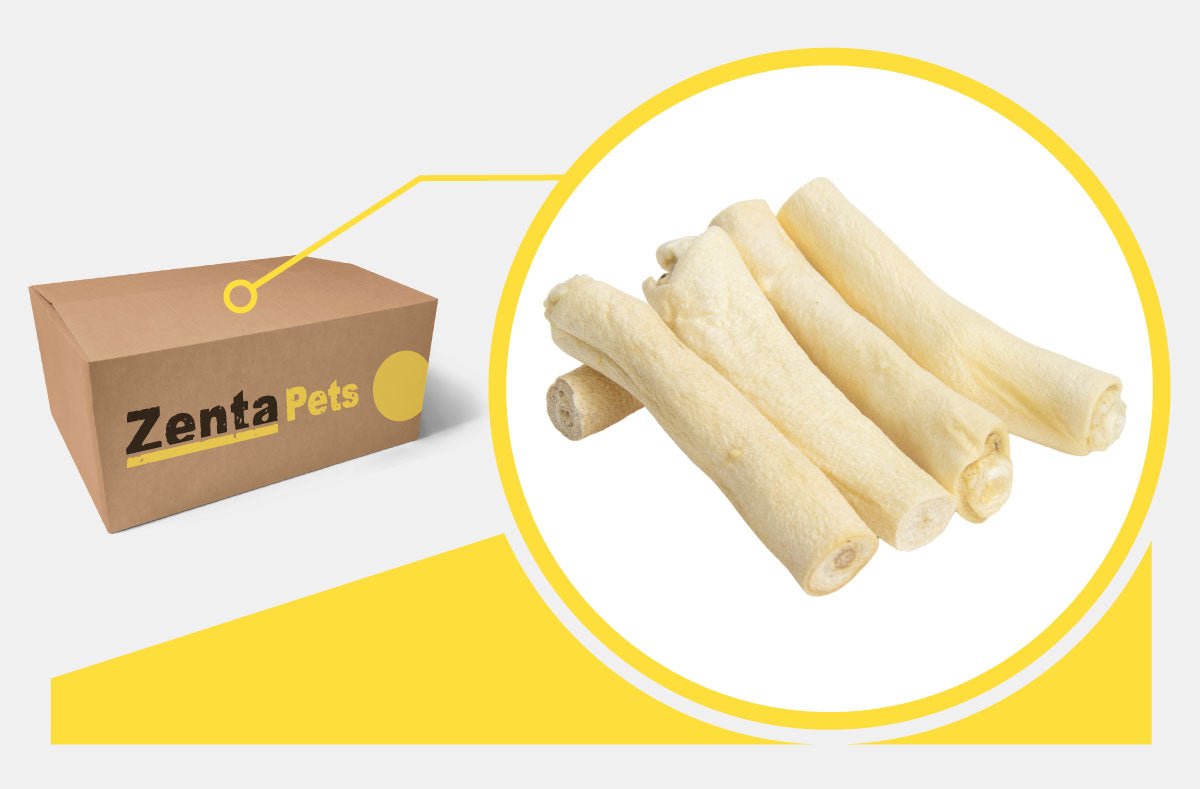 4” Cow Tails - Bulk Box